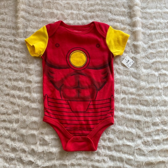 Marvel | One Pieces | Nwt Marvel Ironman Onesie 8 Months | Poshmark